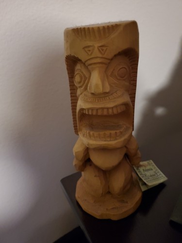 Tiki Figure- Polynesia Collection w/ Tag- Hawaii- Asia Crown Enterprise ...
