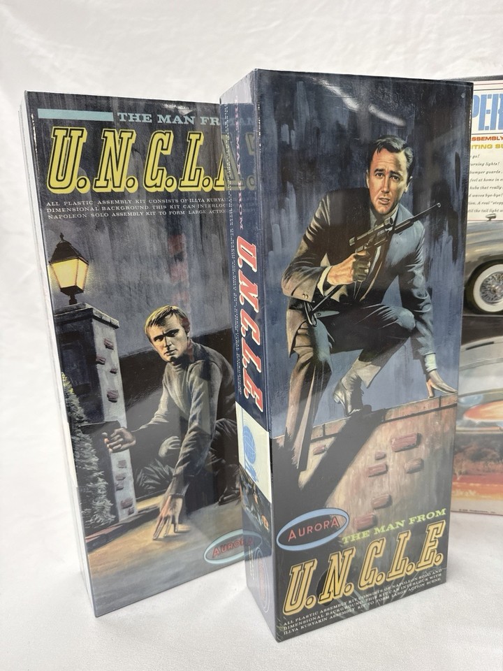Aurora AMT Star Trek 007 uncle invaders, reproduction model boxes Only ...