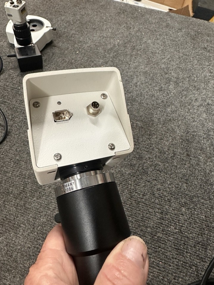 Leica DFC290 HD Digital FireWire Camera Tube 10445930 & Port 10446308 ...