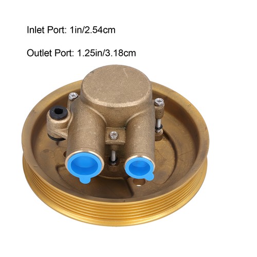 ­Raw Water Pump 21212799 Brass Marine Hardware For 4.3L 5.0L 5.7 ...