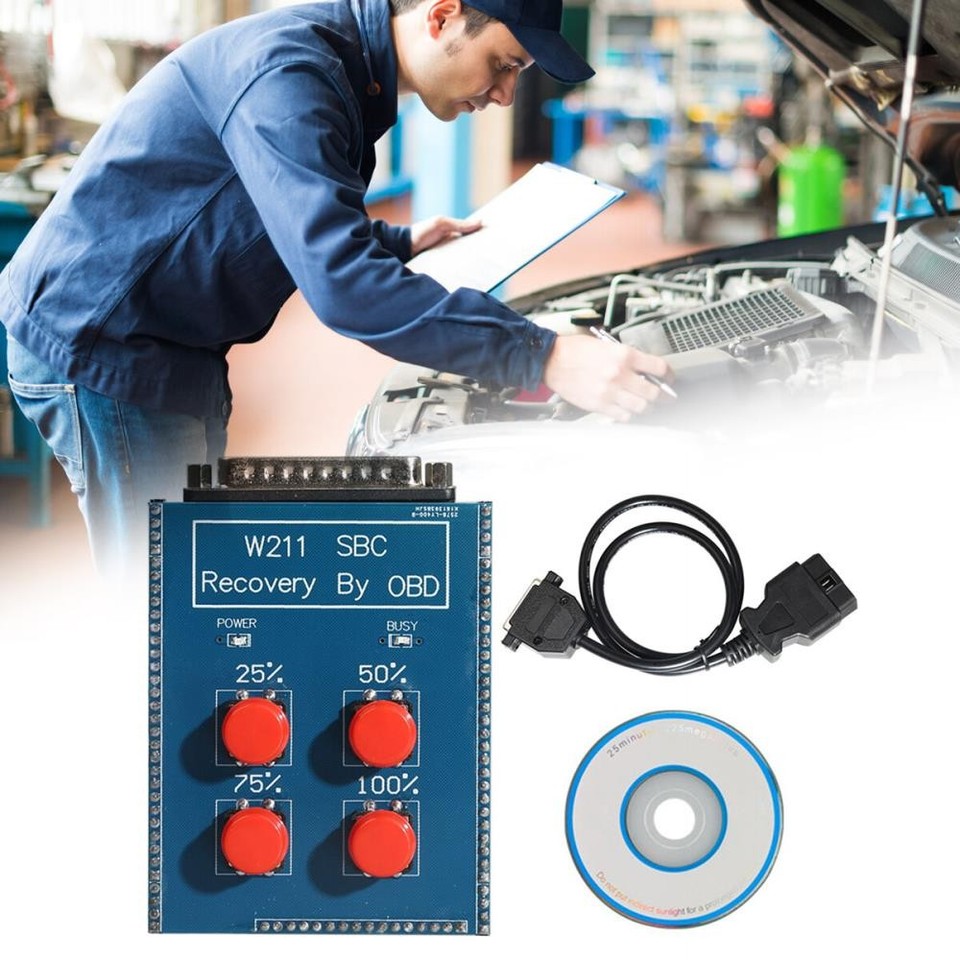 OBD2 W211 R230 ABS SBC Tool Repair Code C249F For Mercedes Benz SBC ...