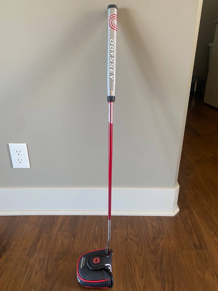 NEW Odyssey Eleven 11 Triple Track Double Bend DB 34" Stroke Lab putter ...