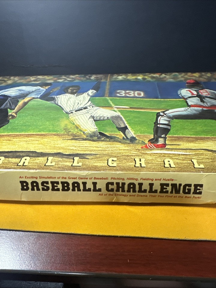 Tri-Valley Boardgame Baseball Challenge Box VG+/EX | eBay