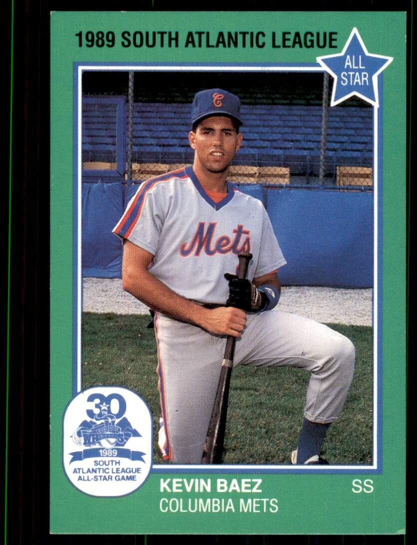 1989 Grand Slam South Atlantic League All-Stars Kevin Baez Columbia ...
