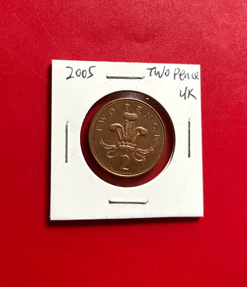2005 TWO PENCE UK COIN - QUEEN Elizabeth II - NICE WORLD COIN !!! | eBay