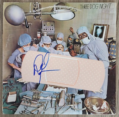 Chuck Negron Signed Three Dog Night - Hard Labor Vinyl Record Album ...