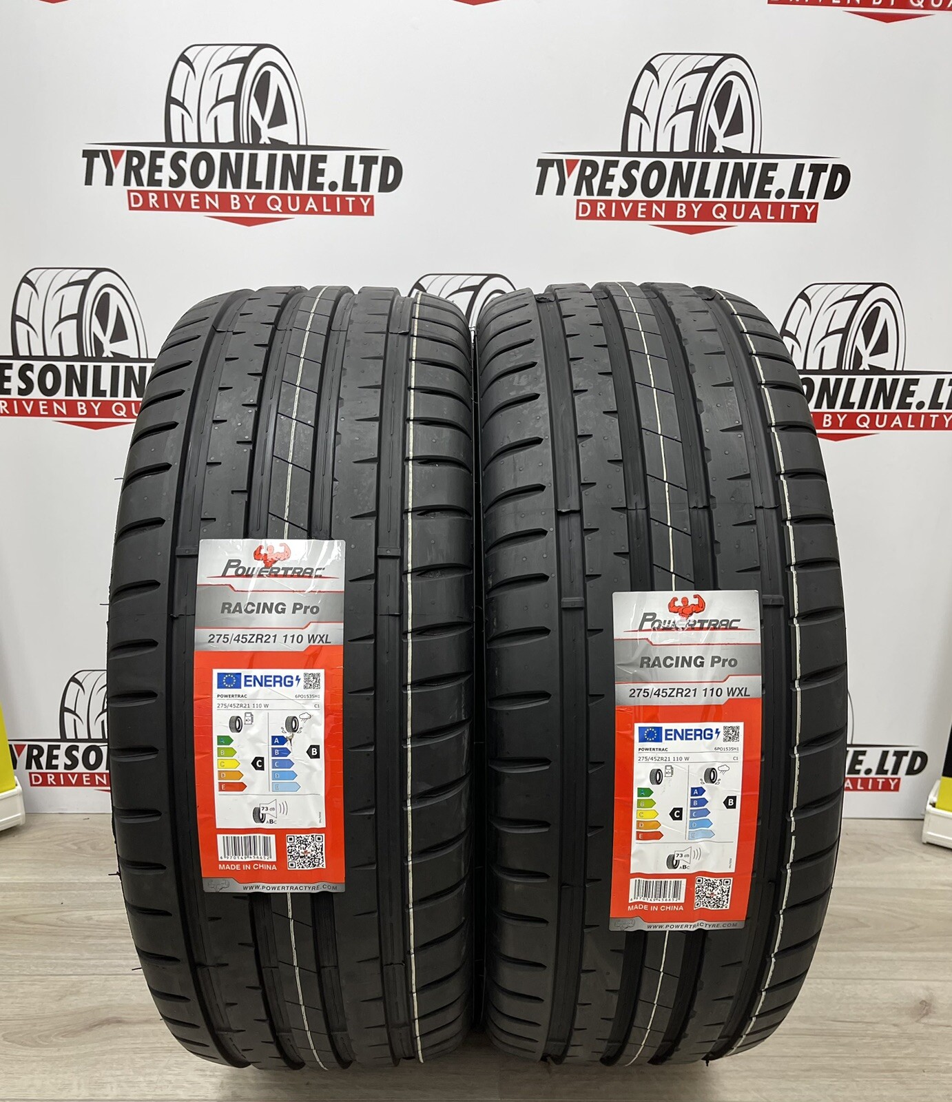 2 X 275 45 21 POWERTRAC 110W XL 275/45R21 BRAND NEW AMAZING C B LABELS ...