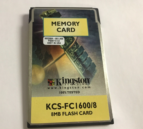 KCS-FC1600/8 Kingston 8MB Flash Card for CISCO 1600 Series | eBay
