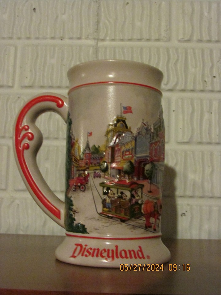 Disneyland decorative 6 inch beer stein with a box. | eBay
