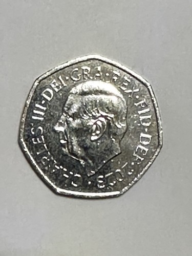 2023 King Charles III Atlantic Salmon 50p Coin . NO PRIVY MARK | eBay UK
