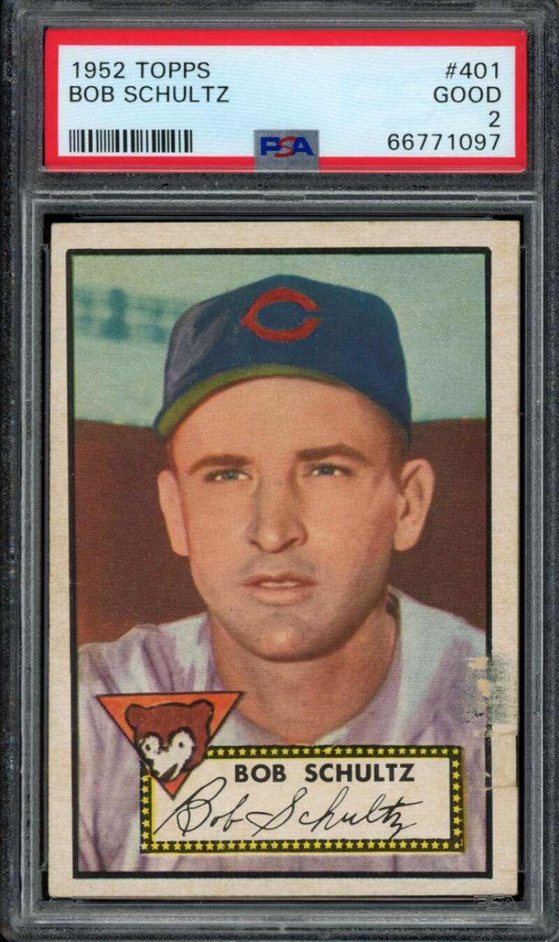 1952+Topps+-+High+%23+%23401+Bob+Schultz+%28RC%29 for sale online | eBay