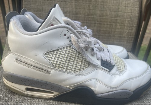 Size 12.5 - Jordan 4 Retro White Cement 2011 Oreo Authentic | eBay