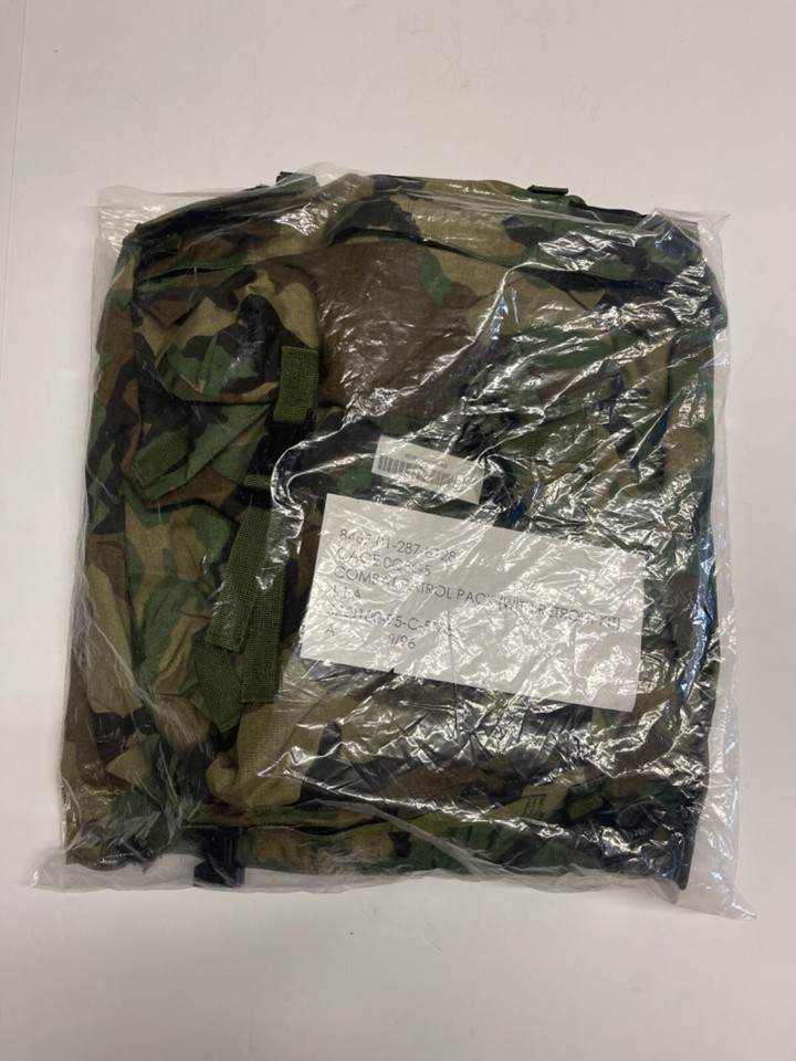NEW USGI Military Combat Patrol Pack M81 Woodland | eBay