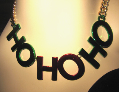 Betsey Johnson Ho Ho Ho Necklace