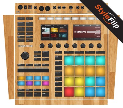 Native Instruments Maschine MK3 | Wood #5 | Protective Decal ...