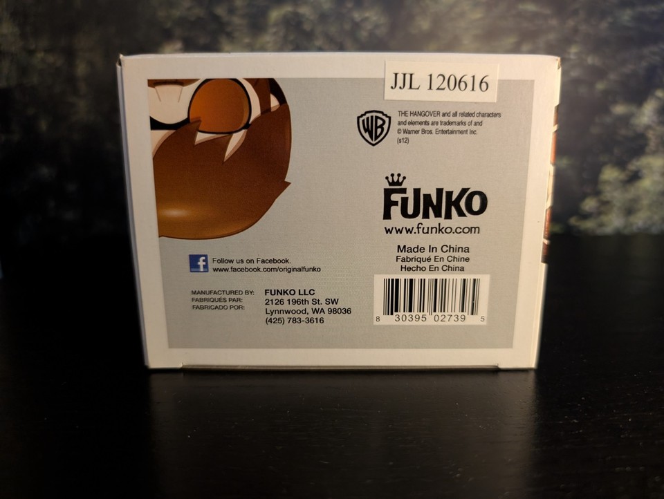 Funko Pop! Movies The Hangover Alan & Baby Carlos Vaulted Figure New ...