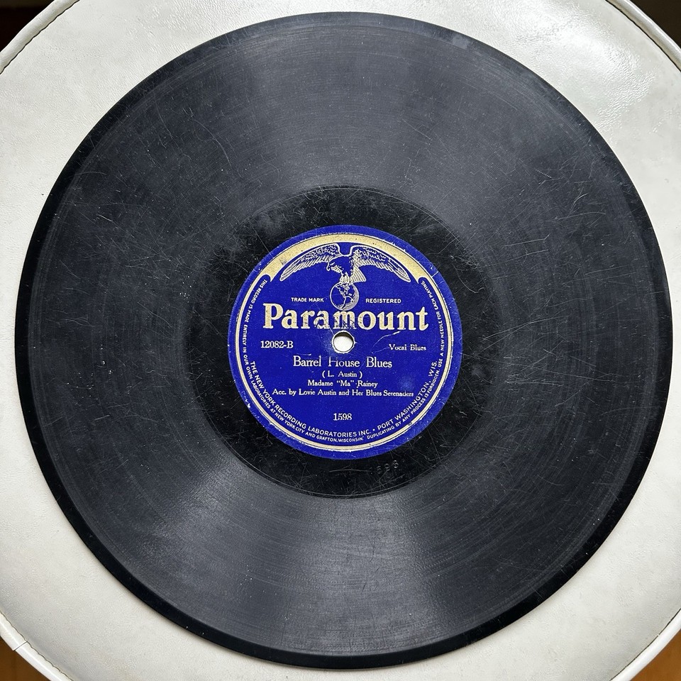 Ma Rainey BLUES with Lovie Austin & her Blues Serenaders 10" 78 RPM ...