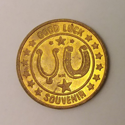 Good Luck Statue of Liberty Souvenir Token 25mm | eBay