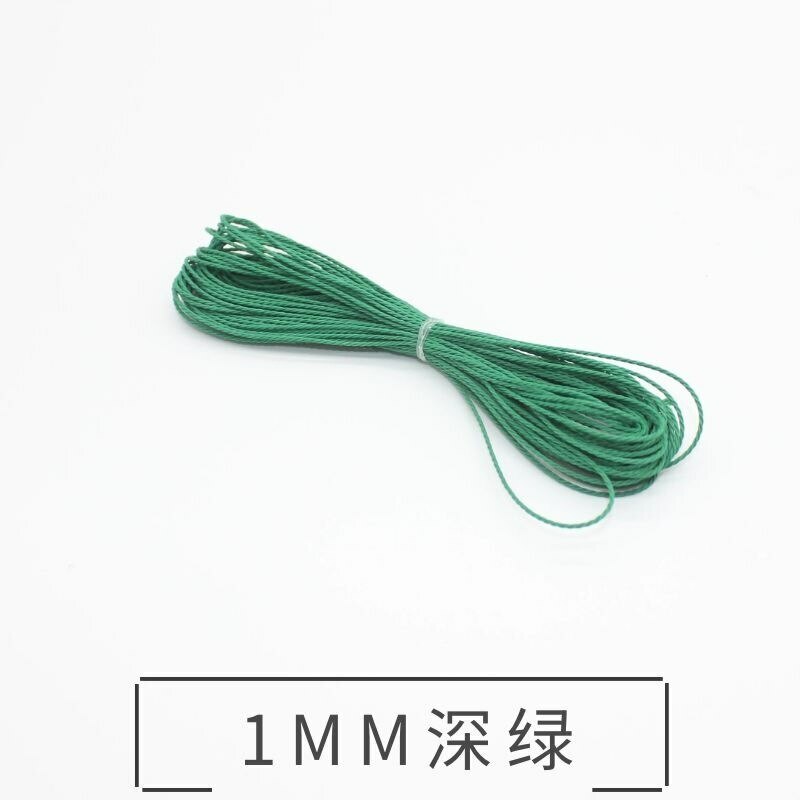 1mm Cotton Waxed Cord Beading Rattail Braided DIY String Thread ...
