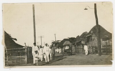 Vintage Photograph 1920s Philippines Manila Olongapo City Street Scene ...