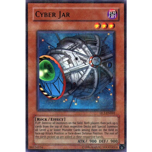 Cyber Jar HL2-EN001 Yu-Gi-Oh! Card Ultra Parallel Rare Limited Edition ...