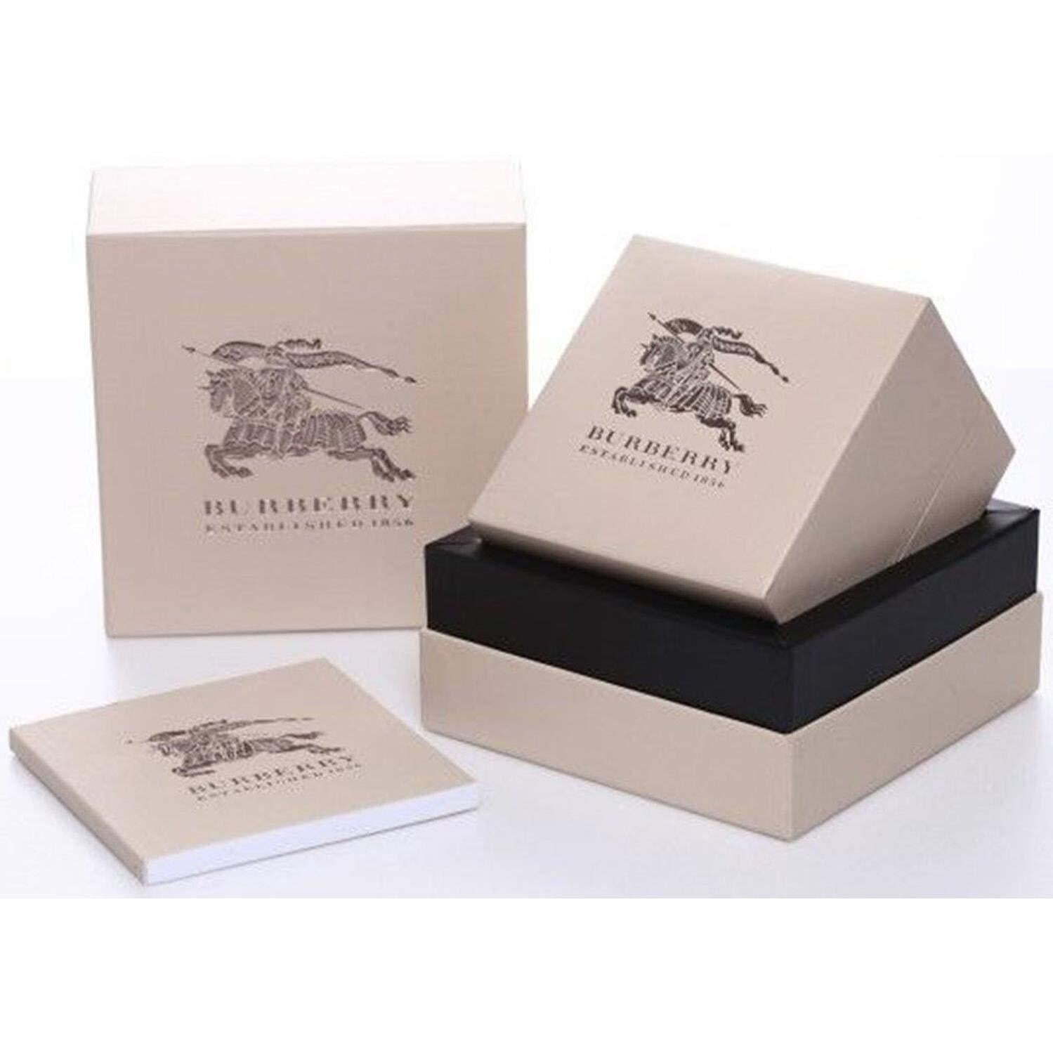 Burberry Women's White Face Analog Quartz 26mm Watch BU9206 Leather ...