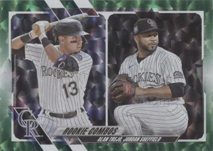 2021 Topps Update Series - Rookie Combos Jordan Sheffield, Alan Trejo # ...