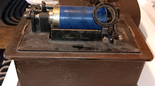 EDISON CYLINDER PHONOGRAPH RECORD PLAYER MODEL PARTS | eBay