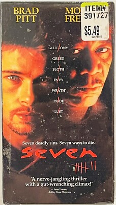 SEVEN SE7EN MINT CONDITION NEW SEALED RARE (VHS, 1996) [AG ...