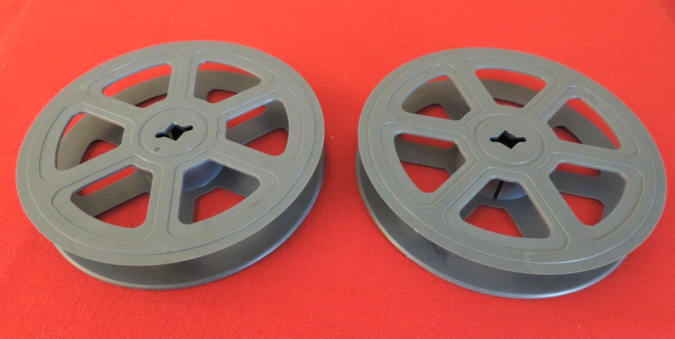 2 NEW 16mm 200' EMPTY PLASTIC FILM REELS | eBay