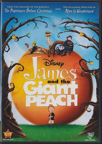 James and the Giant Peach (DVD, 2010, Canadian, Widescreen) DISNEY ...