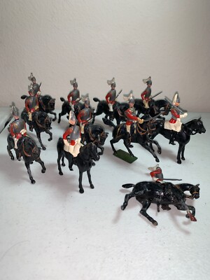 Britain’s VINTAGE METAL HORSE AND RIDER FIGURES | eBay