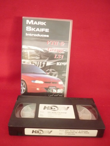 MARK SKAIFE introduces VTII & GRANGE LS1 HSV CARS VHS VIDEO VGC I JUST ...