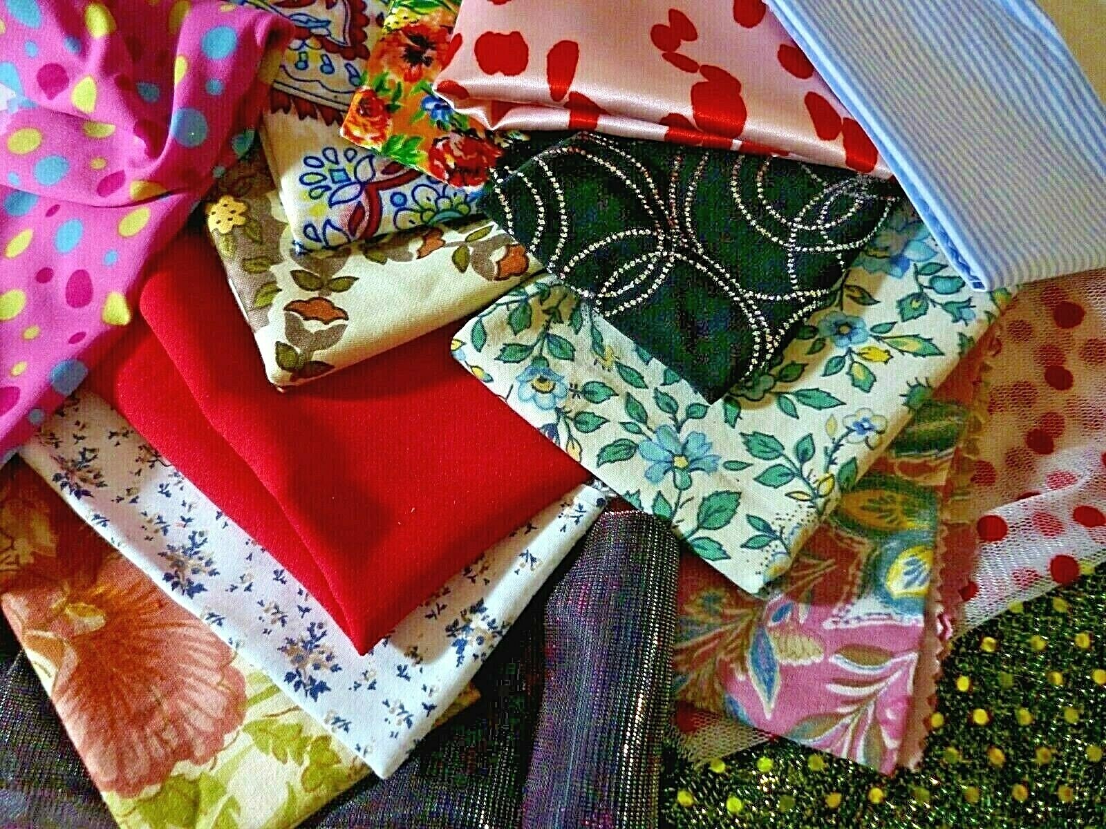 Material off-cuts/Scraps /Remnants approx. 200grams Large mixed bag BUY ...