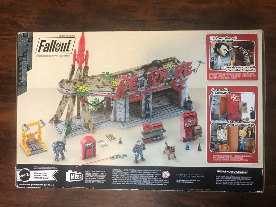 Fallout Red Rocket Truck Stop Mega Bloks Construx Building Block (In ...