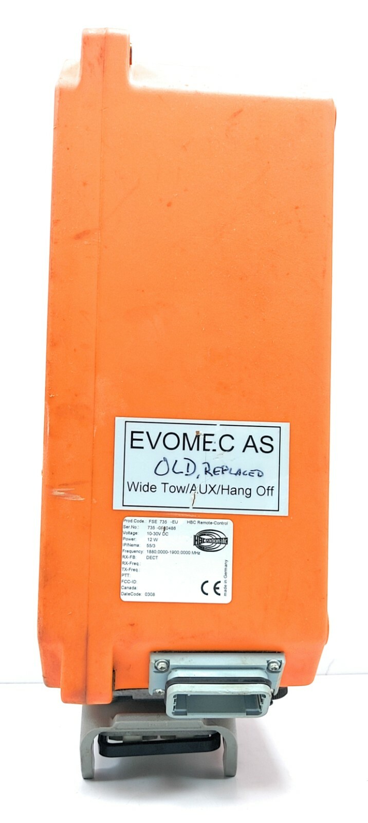 HBC Radiomatic FSE 735 Wireless Crane Remote Control Frequency Receiver ...