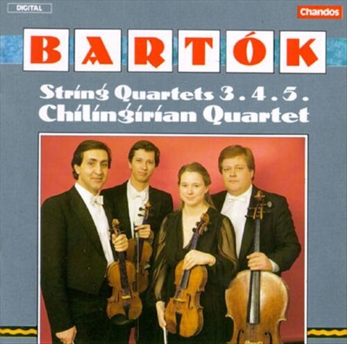 Bartók - Chilingirian Quartet – String Quartets 3 • 4 • 5 • (Chandos CD) | eBay