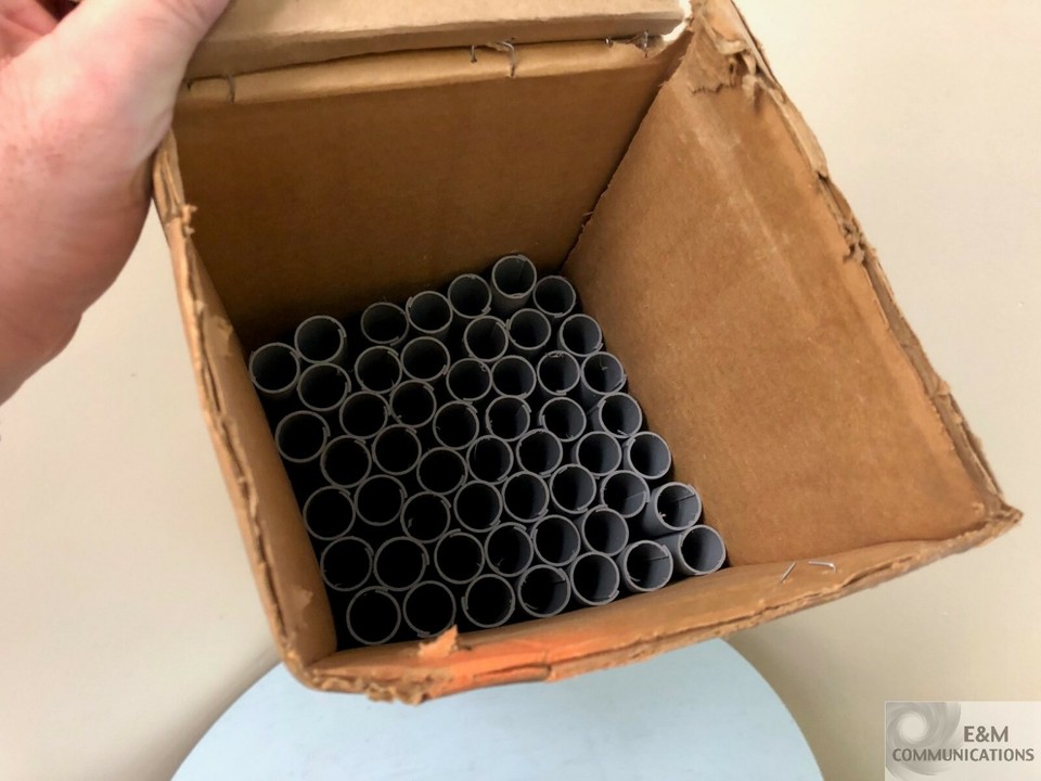 Q6012-D-36 GREY THREADED ROD COVERS 36-INCH LONG 50-PACK SUPPORTS 5/8 ...