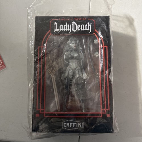 Coffin Comic Legendary Series lady Death 6 in. Action Figure signature ...