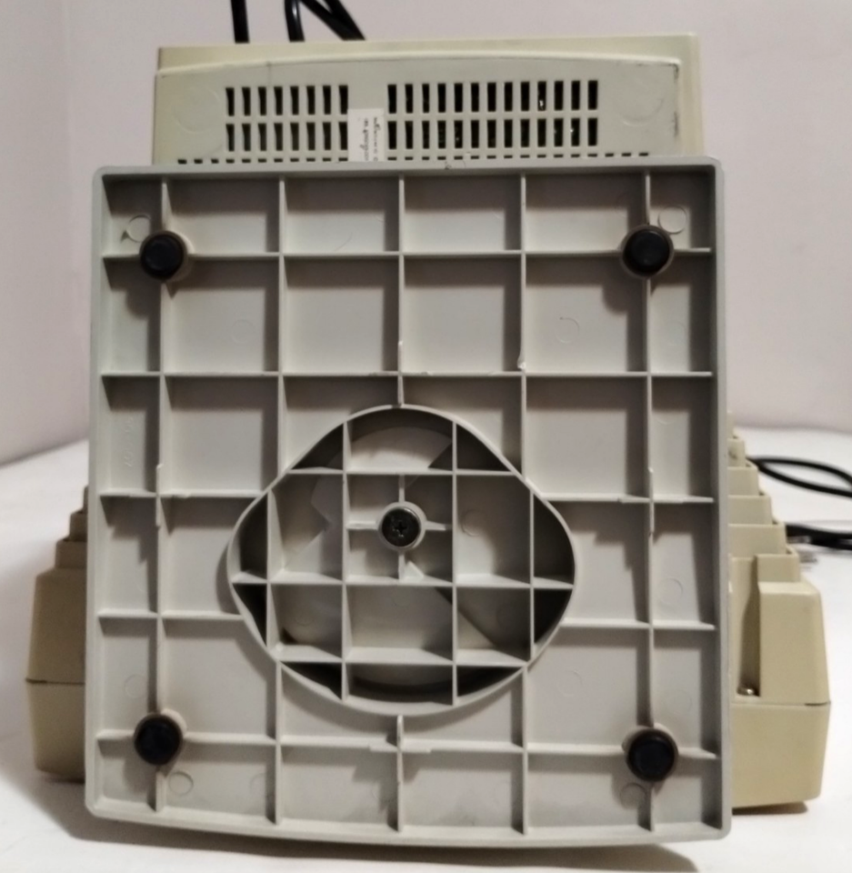 "BTC" 12" Amber Monochrome CRT Monitor With Swivel. Vintage Retro WORKS ...