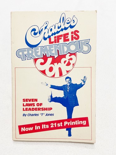 Life Is Tremendous by Charles "T" Jones Signed Paperback Vintage 1968 ...