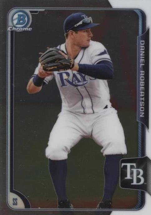 2015 Bowman Draft - Chrome Daniel Robertson #175 (RC) for sale online ...