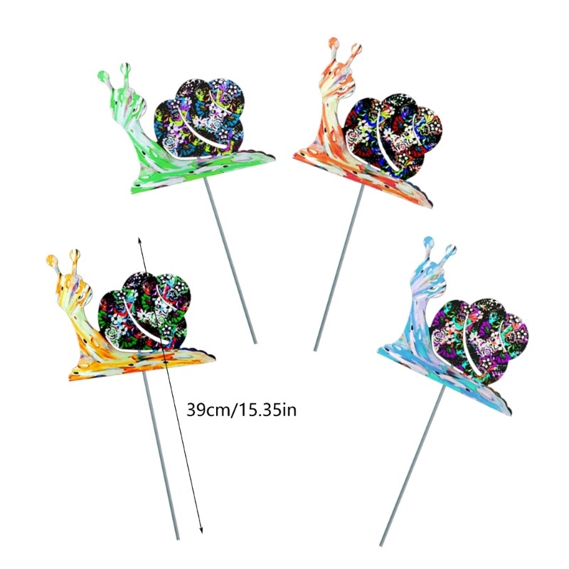 Snail Stakes Outdoor Garden Stakes Yard Plant Lawn Decor Flower Pot ...