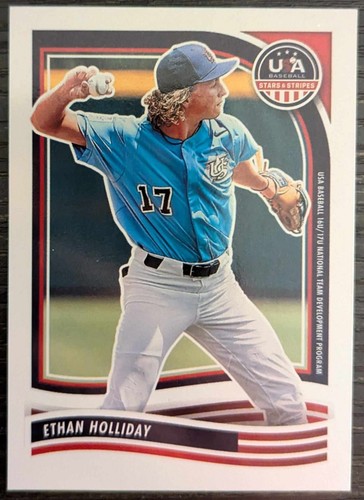 2024 Panini Stars and Stripes Ethan Holliday Card | eBay