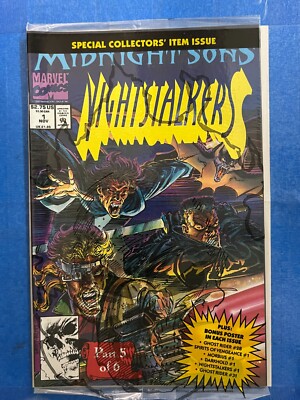 Nightstalkers #1 1992 Marvel Comics Polybagged direct | Combined ...