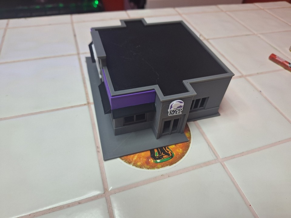 Ho Scale Taco Style Building Ho Train Building Built Ho Modern Building ...