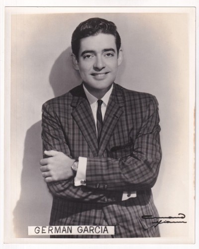 CUBAN SINGER & COMPOSER GERMAN GARCIA HANDSOME IMAGE CUBA 1950s Photo Y ...