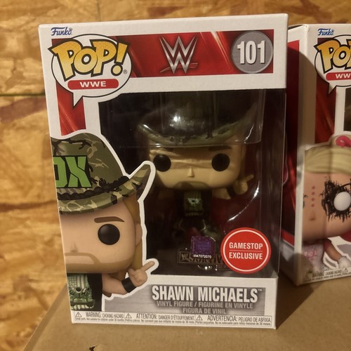 WWE Funko Pop! Shawn Michaels DX Survivor Series '09 W/ Pin GameStop ...