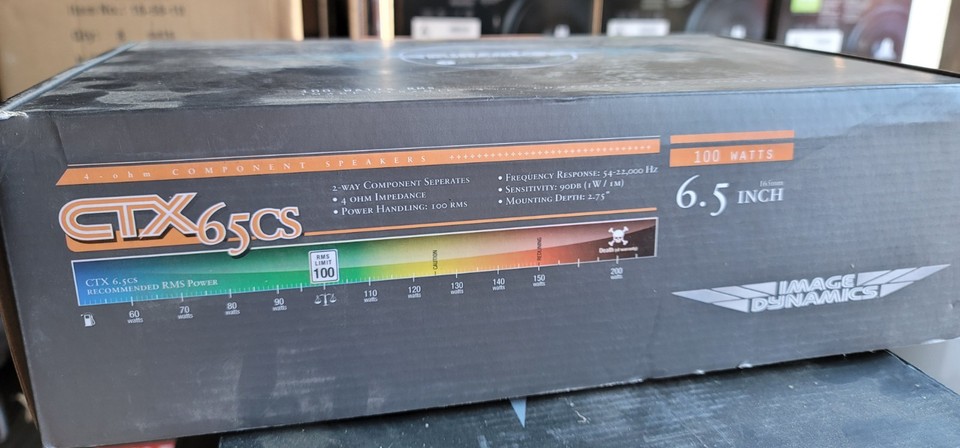 image dynamics ctx 6.5cs 2 way Component Speaker System | eBay