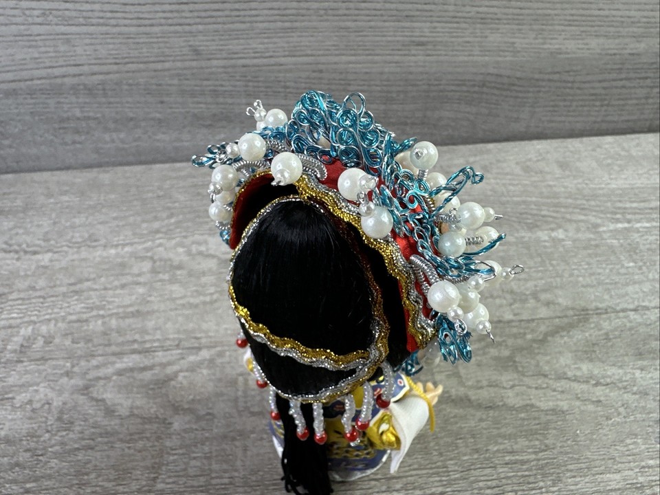 Jing Fang Doll Chinese Beijing Peking Opera Characters Silk Folk | eBay